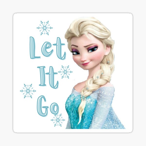 "Frozen" Sticker for Sale by color-world-786 | Redbubble