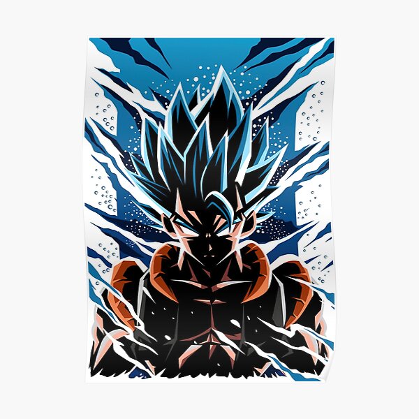 "super gogeta" Poster for Sale by GlennButler27 | Redbubble