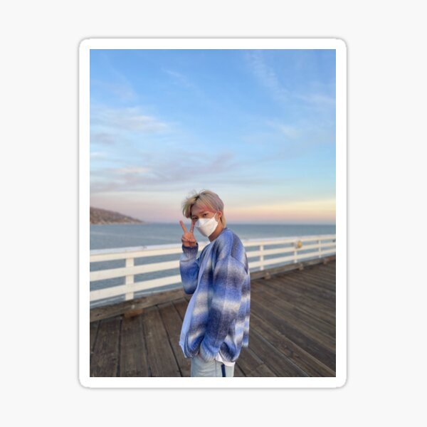 "P1Harmony Theo" Sticker for Sale by danielletrisha | Redbubble