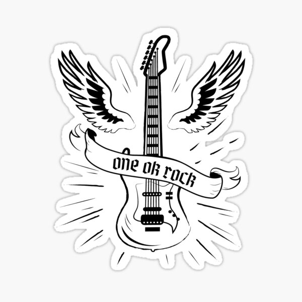 "one ok rock " Sticker for Sale by Ayoshiki | Redbubble