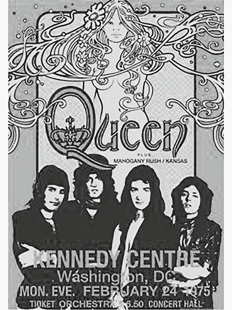 "Queen Official Classic Crest Poster" Sticker for Sale by ...