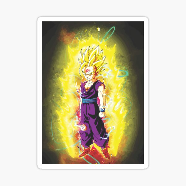 "Gohan" Sticker for Sale by DavidBenson47 | Redbubble