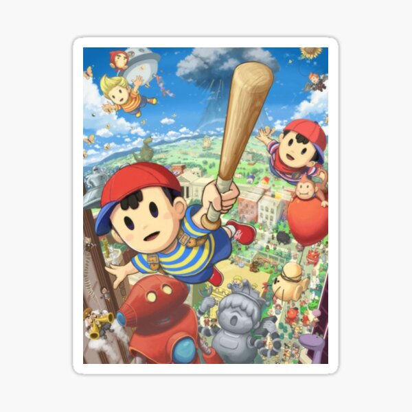 "Adventure Earthbound Poster" Sticker for Sale by willycharmaine ...