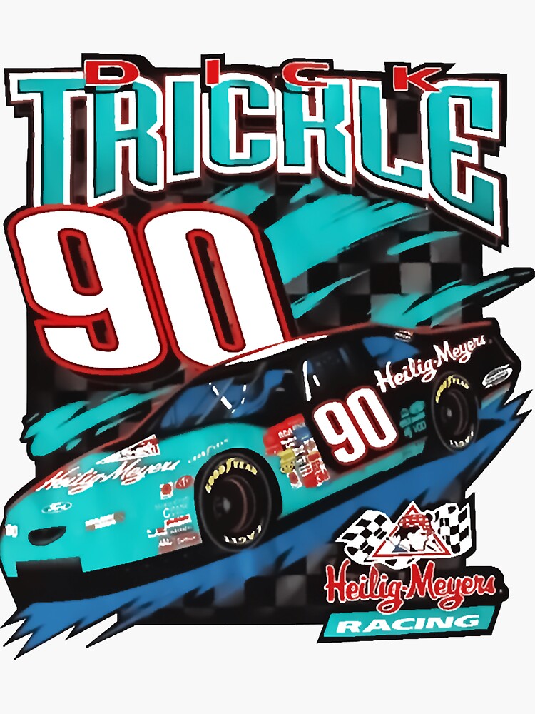 "Dick Trickle Nascar driver country race 90s retro " Sticker for Sale ...
