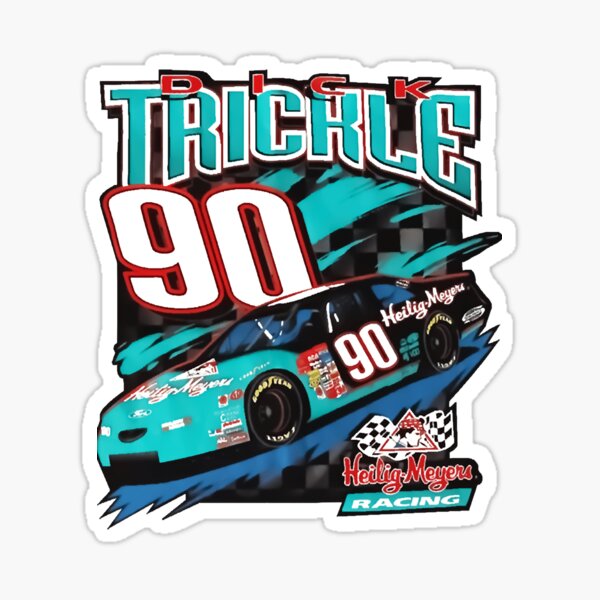 "Dick Trickle Nascar driver country race 90s retro " Sticker for Sale ...