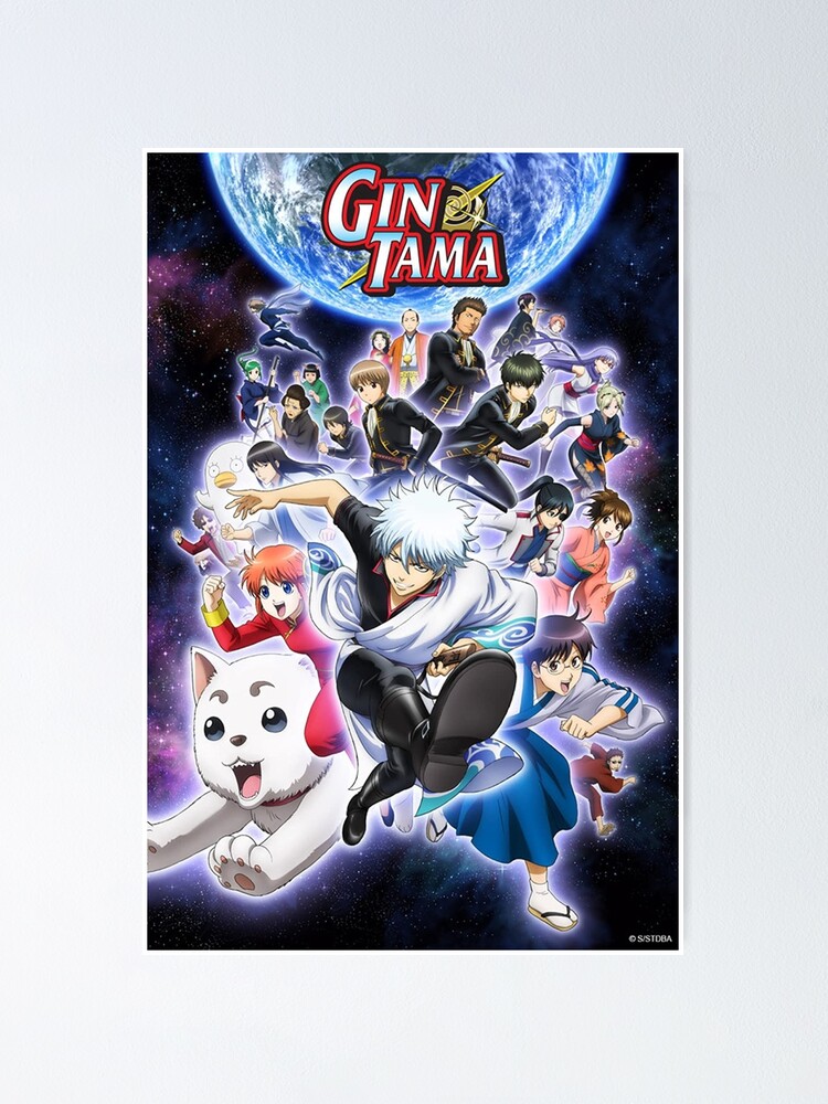 "Gintama" Poster for Sale by loismalfin | Redbubble
