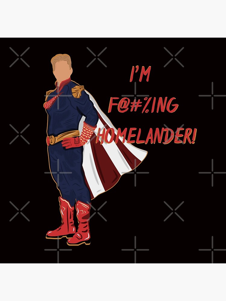 "Homelander | The boys " Poster for Sale by MoroshkaS | Redbubble