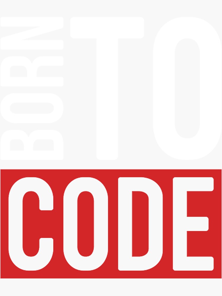 Programmer Software Engineer Developer Coder Sticker For Sale By Diehuebnerin Redbubble
