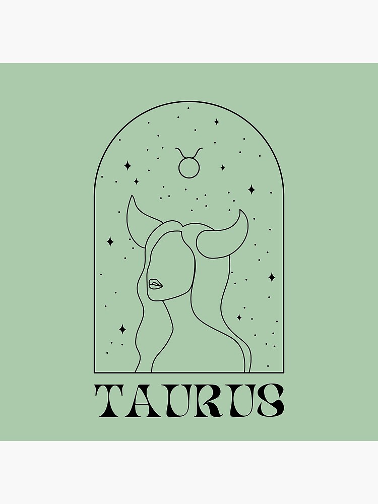 "Taurus Star Sign" Poster for Sale by sunbeamstudios | Redbubble