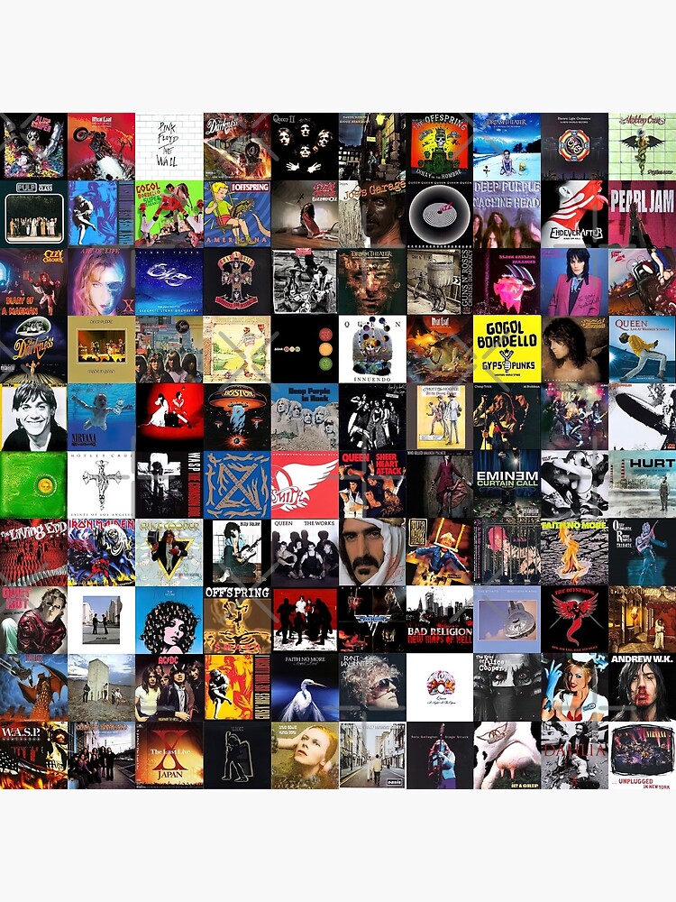 "Collage Legend Rock Band" Poster for Sale by achestnutm | Redbubble