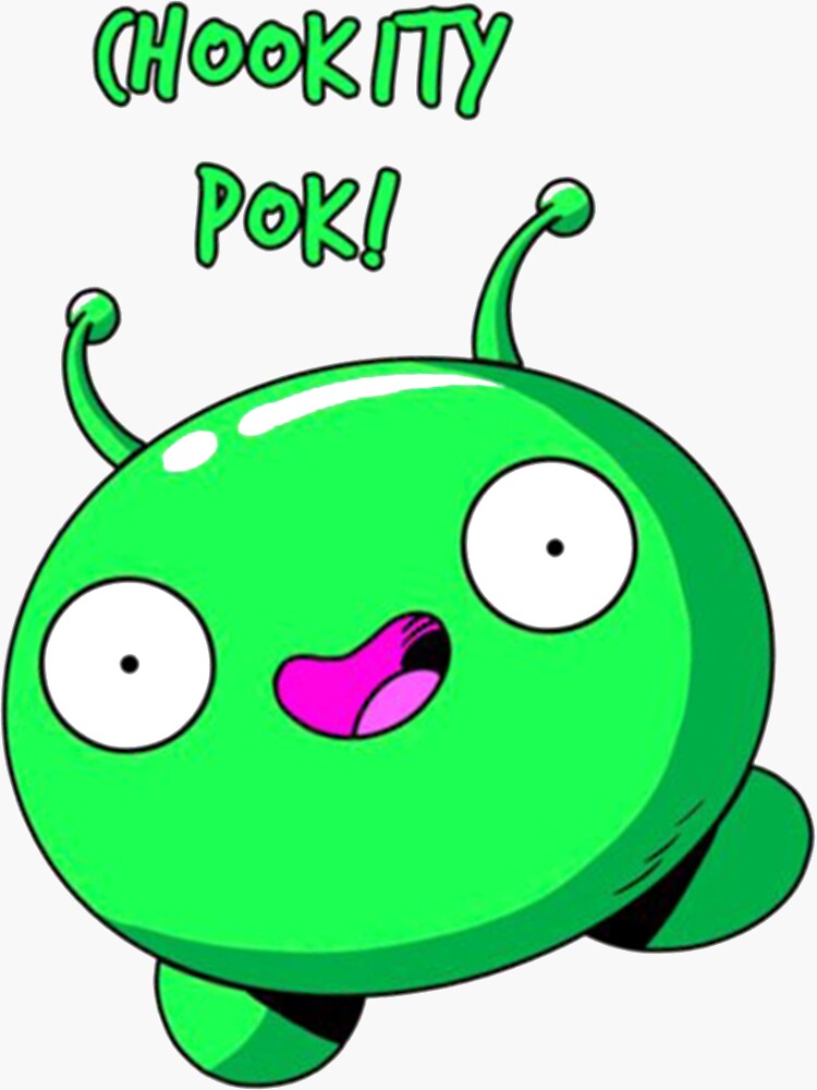 "CHOOKITY POK" Sticker for Sale by sayermorwen | Redbubble