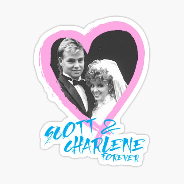 "Scott & Charlene forever" Sticker for Sale by DorisGreend | Redbubble