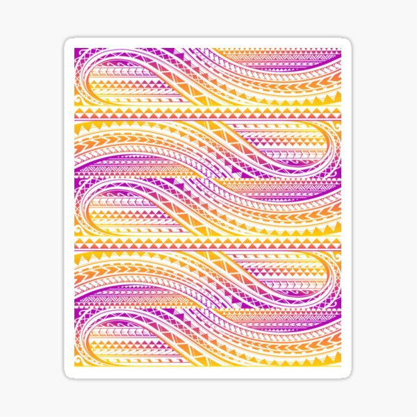 "american samoa patterns art best" Sticker for Sale by TCeylon | Redbubble