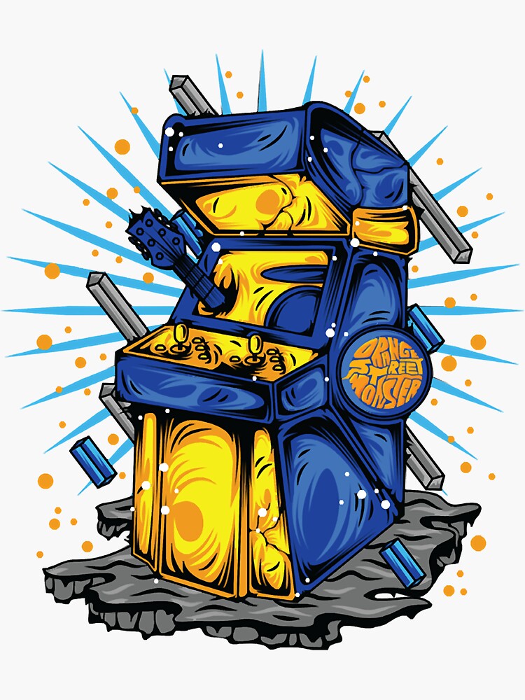 "OSM Logo and roll" Sticker for Sale by DanaAlbert | Redbubble