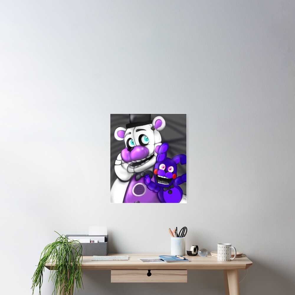 "FUN TIME FREDDY" Poster for Sale by LadyKapuut | Redbubble