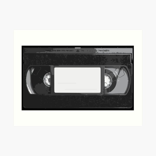 "VHS Tape" Art Print by medulla9324 | Redbubble
