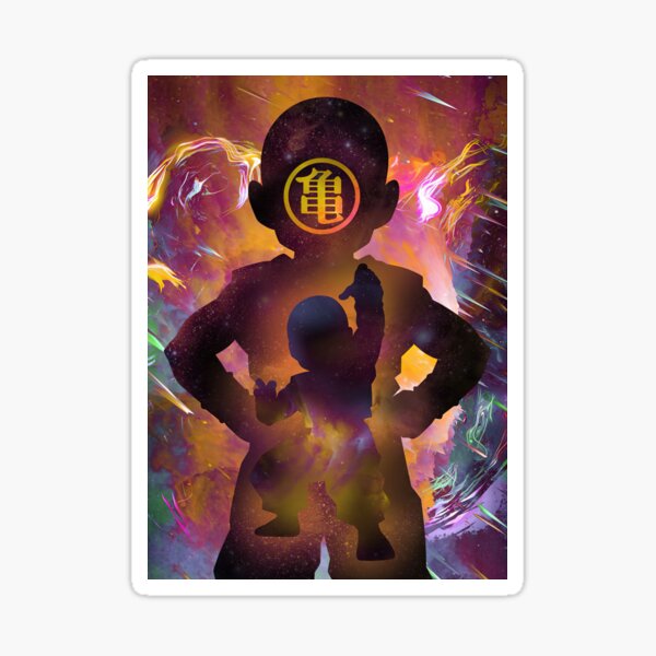 "Kuririn" Sticker for Sale by BrendaRodrig43 | Redbubble