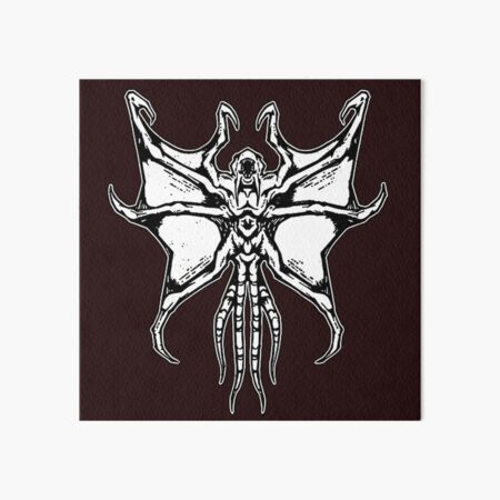 "Demobat in The Upside Down" Art Board Print by RedArPix | Redbubble