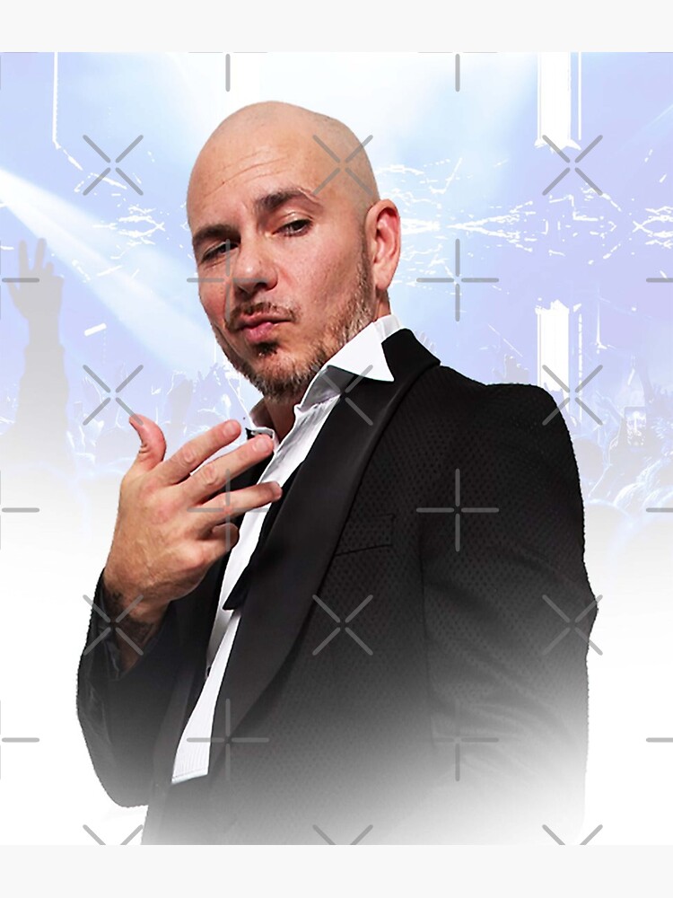 "Pitbull Rapper" Sticker for Sale by danTerrence | Redbubble