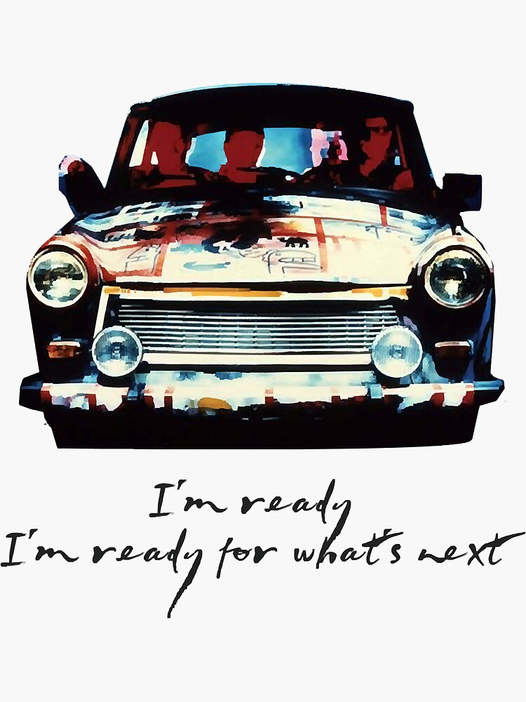 "U2 - TRABANT" Sticker for Sale by JenniferDaniels | Redbubble