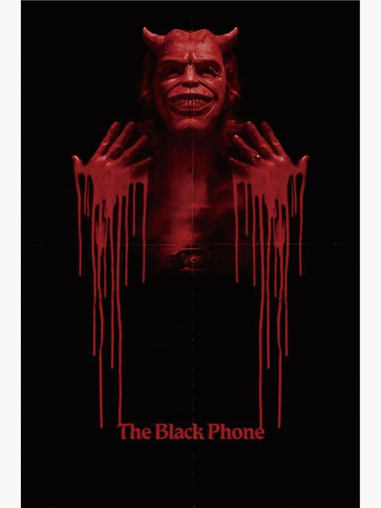 "The Black Phone Poster" Poster for Sale by claudjhon69 | Redbubble