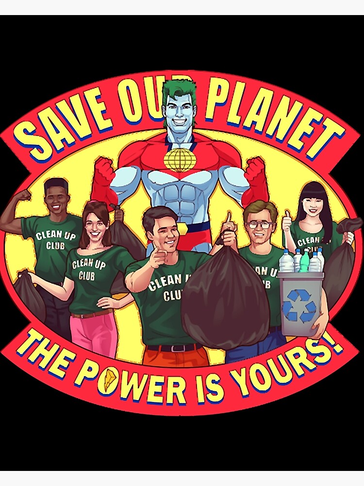 "Captain Planet Go Go Planet Rangers" Art Print for Sale by lopennedy ...
