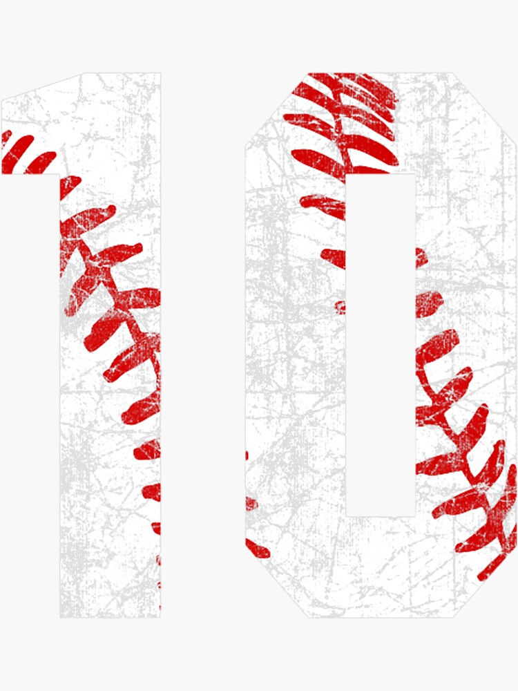 "Vintage Baseball Mom 10 Jersey Baseball Player Number 10 Premium ...