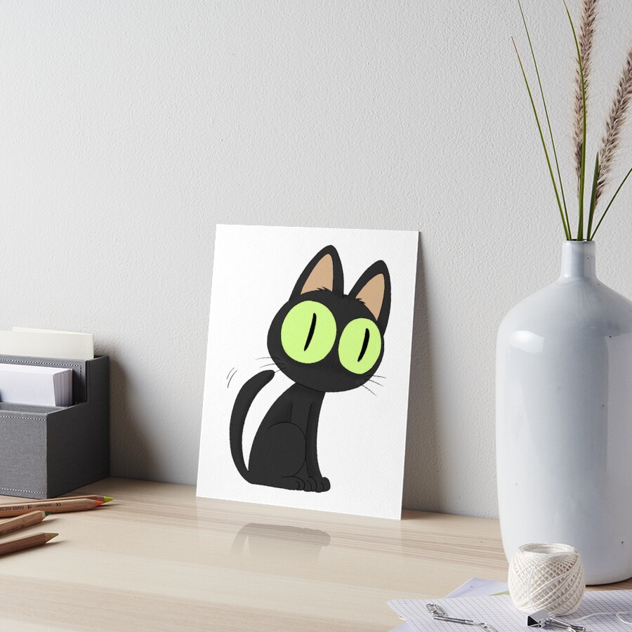 "Trigun - Kuroneko" Art Board Print for Sale by ChildWellbeing | Redbubble