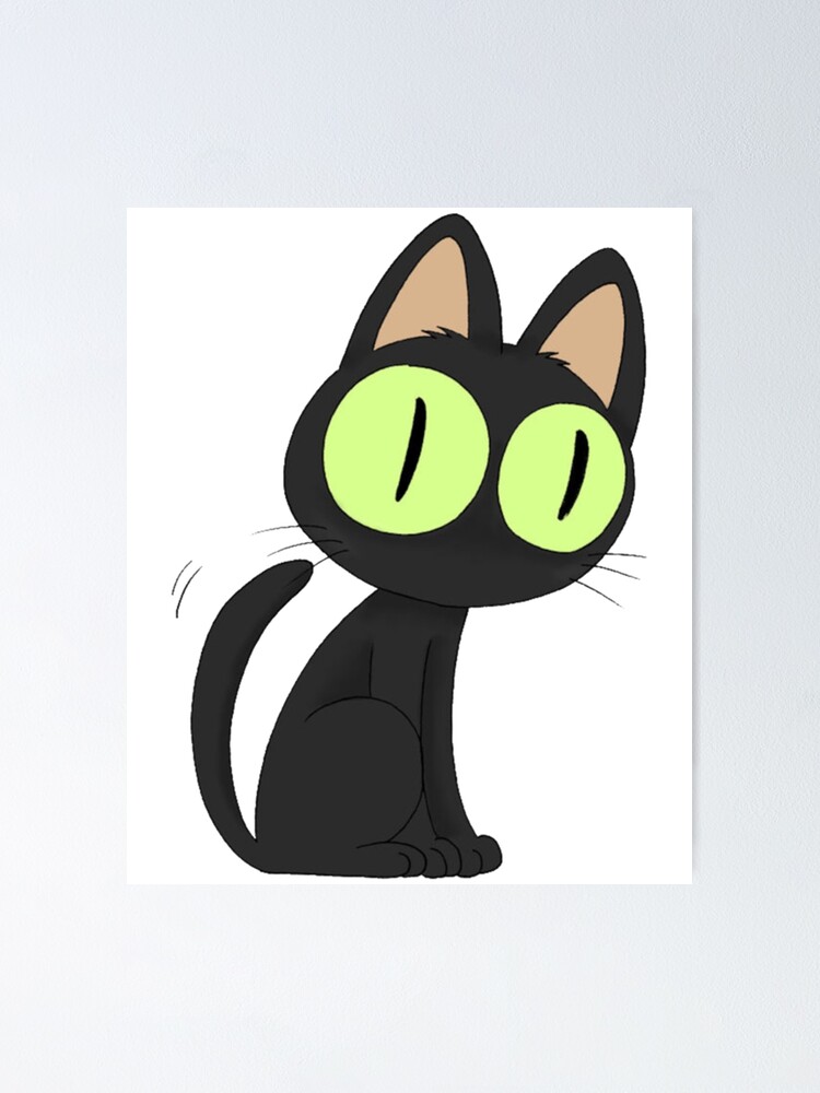 "Trigun - Kuroneko" Poster for Sale by ChildWellbeing | Redbubble