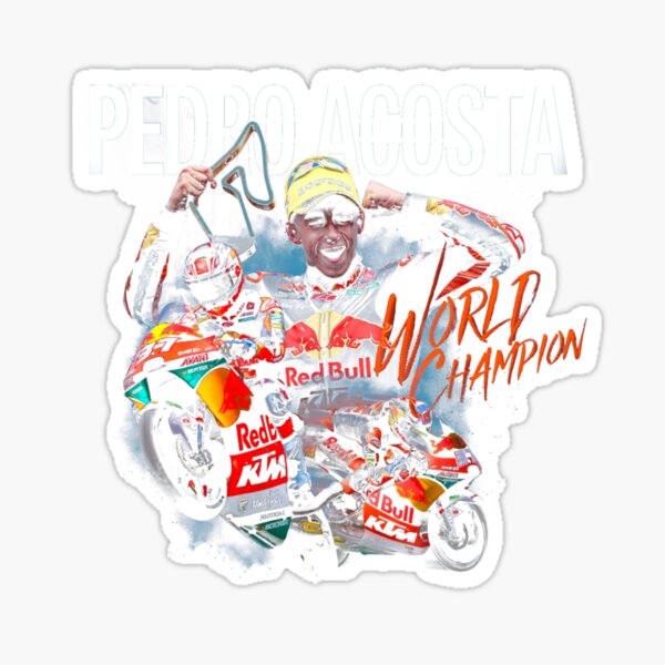 "PEDRO ACOSTA" Sticker for Sale by siojtavare | Redbubble