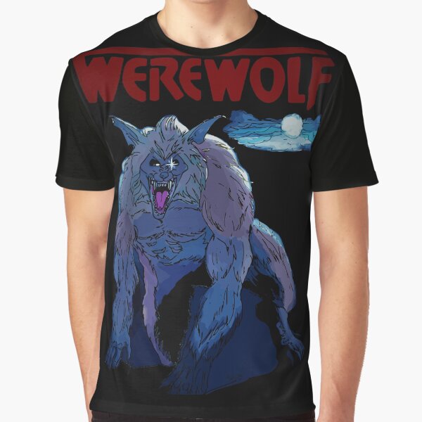 "WEREWOLF 1987 V2 by SHNAST-TV" T-shirt for Sale by shnast | Redbubble ...
