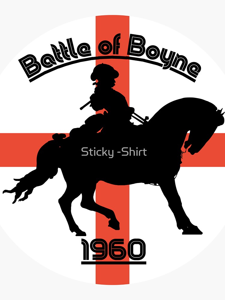 "Battle of Boyne" Sticker for Sale by ABDOBENYAHIA | Redbubble