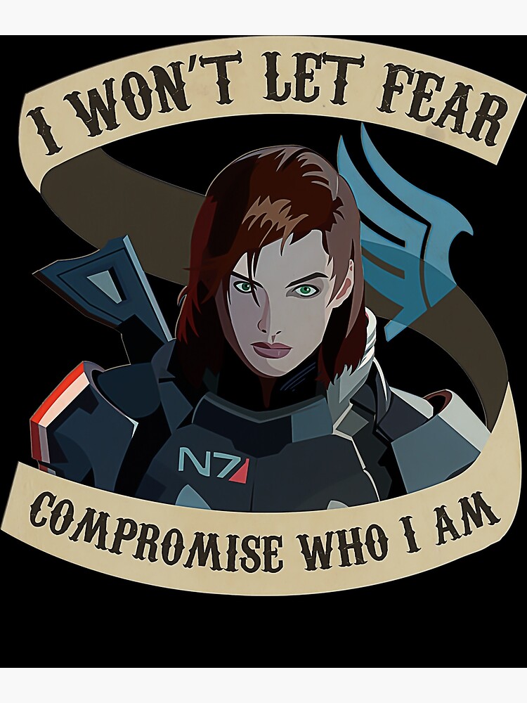 "Mass Effect Paragon Shepard Mass Effect" Poster for Sale by Sherertins ...