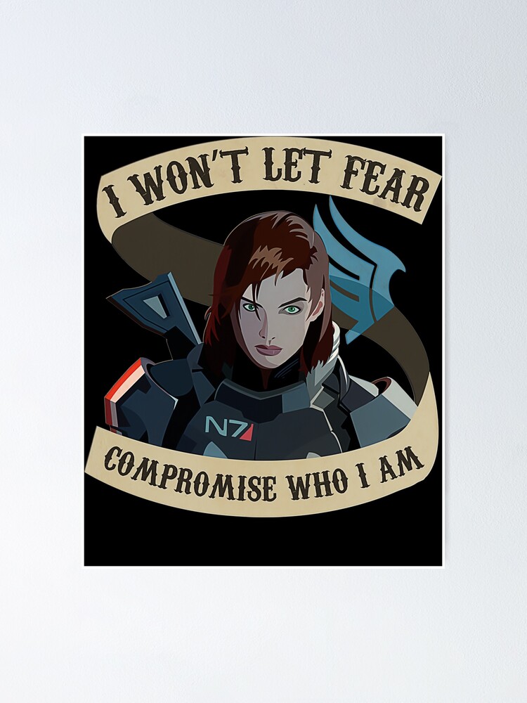 "Mass Effect Paragon Shepard Mass Effect" Poster for Sale by Sherertins ...