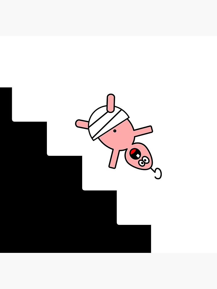 "Baby Falling Down Stairs Sticker" Poster for Sale by HumanIndustries ...