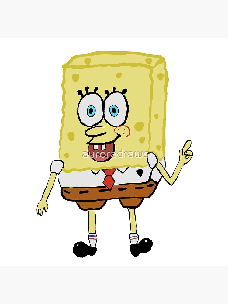 "sponge bob meme" Art Print for Sale by auroradraws | Redbubble