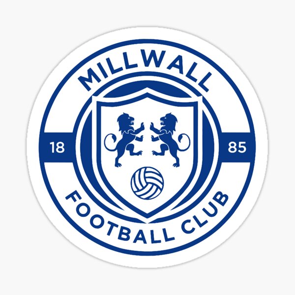 "Millwall Logo " Sticker for Sale by GeneVarvi1 | Redbubble