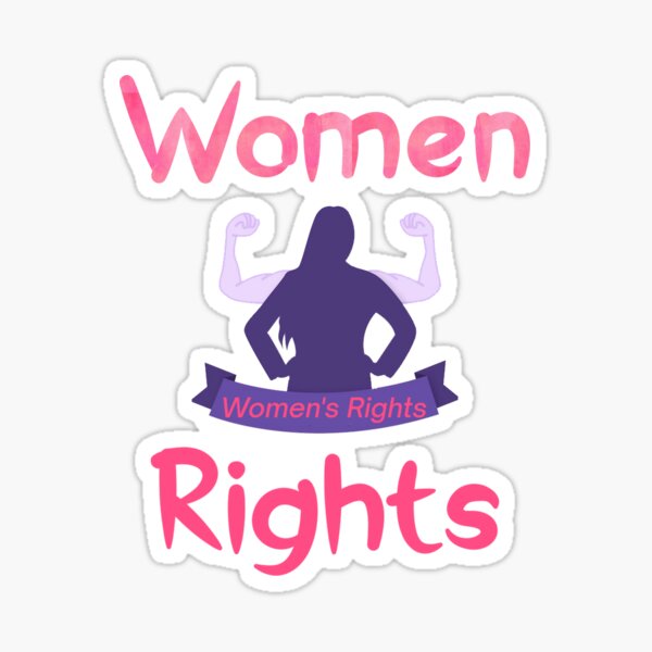 "womens rights" Sticker for Sale by Samoy10 | Redbubble