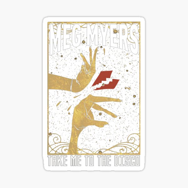 "MEG MYERS" Sticker for Sale by lonniepitts | Redbubble
