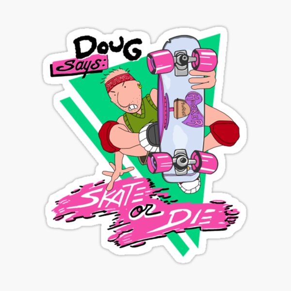 "Skate or Die" Sticker for Sale by Desmondreeves | Redbubble