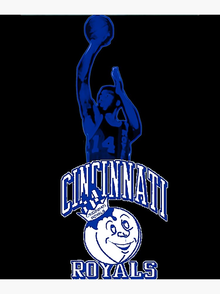 "Oscar Robertson Cincinnati Royals Big O" Poster for Sale by reathouse ...