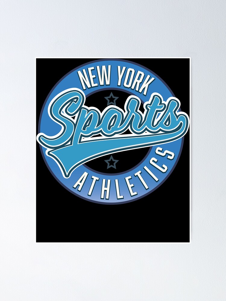 "New York Sports Athletics Logo " Poster for Sale by JudyMills1 | Redbubble