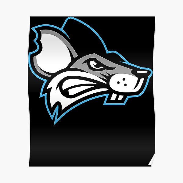 "Rat Sports mascot " Poster for Sale by JudyMills1 | Redbubble