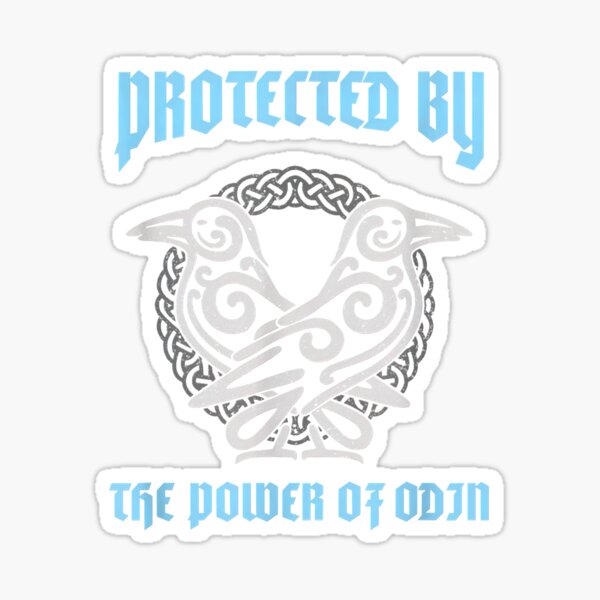 "Protected By The Polder Of Odin" Sticker for Sale by SheriGreen ...