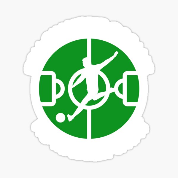 "Football aesthetics" Sticker for Sale by Sawika | Redbubble
