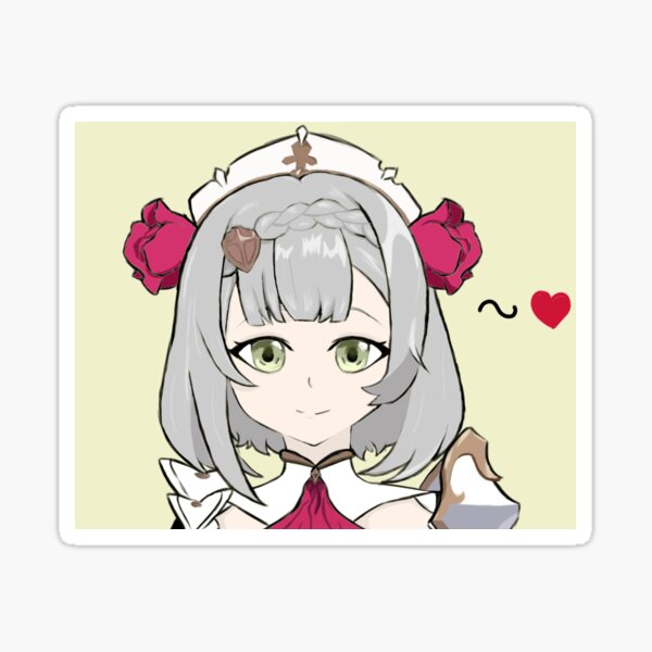 "Noelle genshin Impact" Sticker for Sale by kurothedevil | Redbubble
