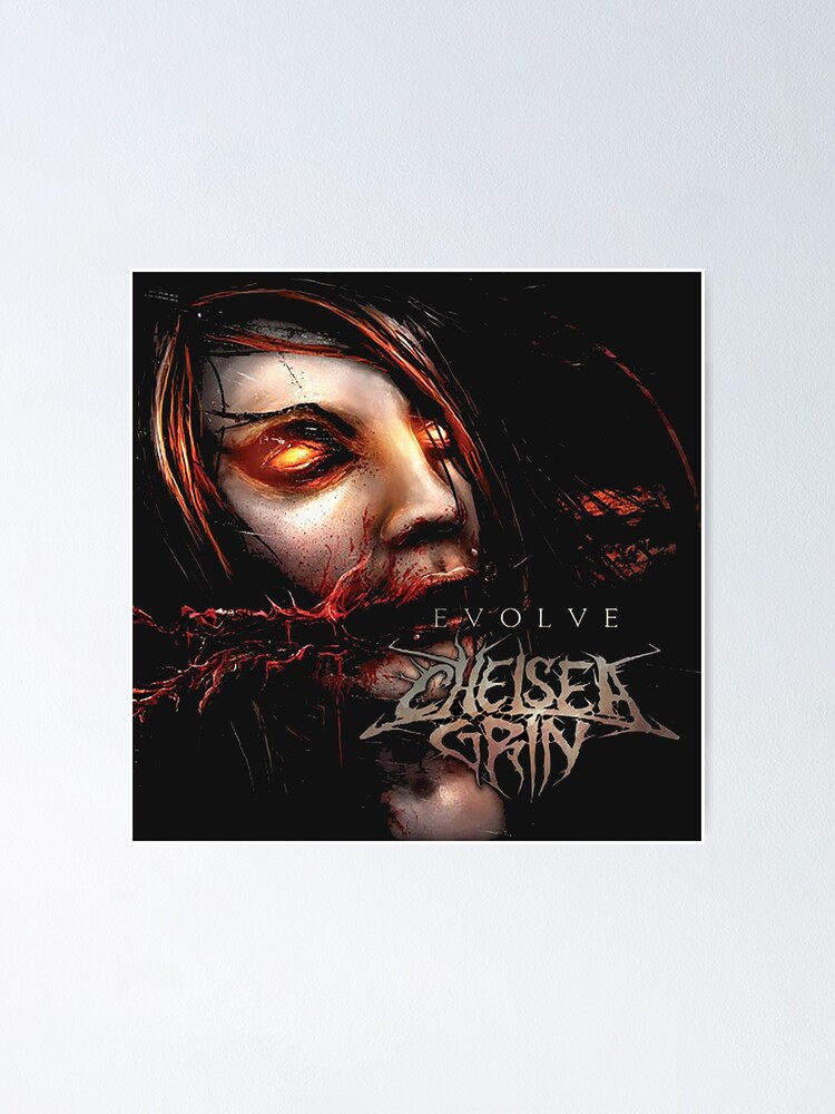 "chelsea grin logo" Poster for Sale by elindoreso4 | Redbubble