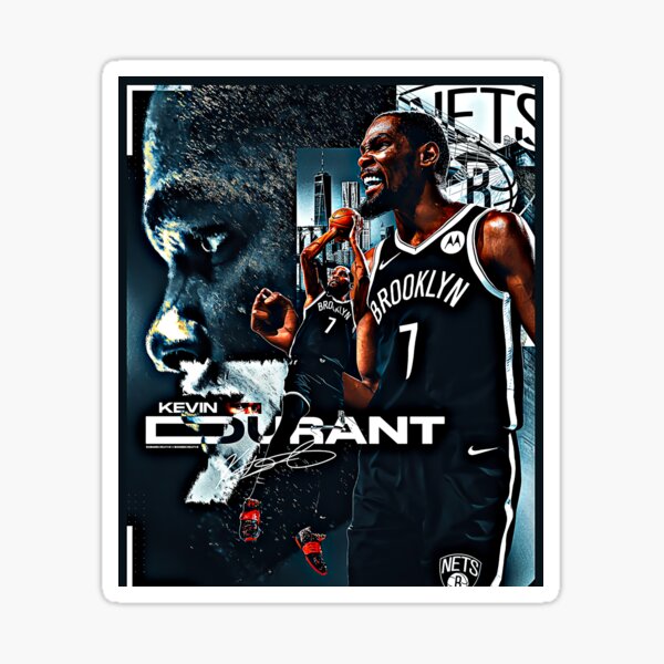 "Kevin Durant Poster" Sticker for Sale by Tovclaireze | Redbubble