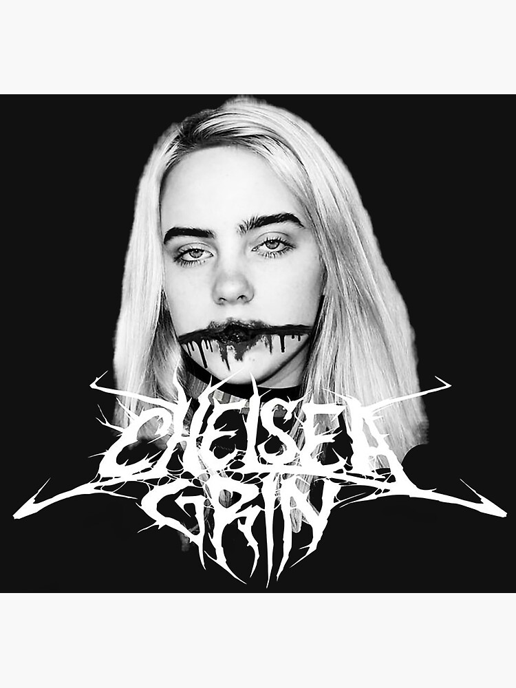 "chelsea grin best seller" Sticker for Sale by elindoreso4 | Redbubble