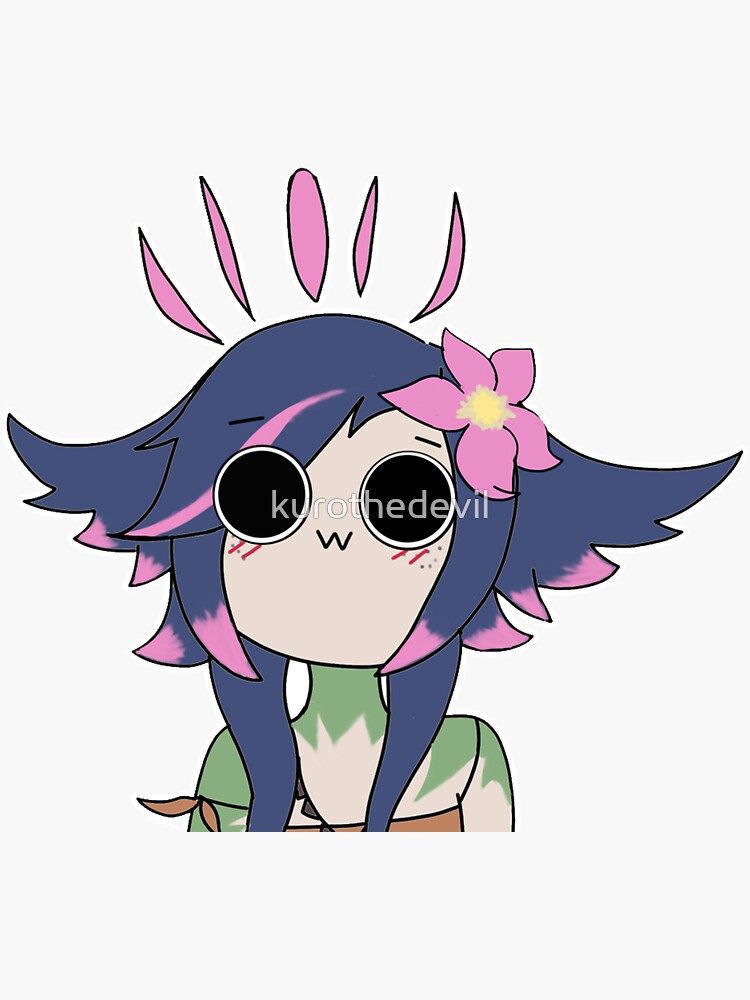 "Neeko OwO" Sticker for Sale by kurothedevil | Redbubble